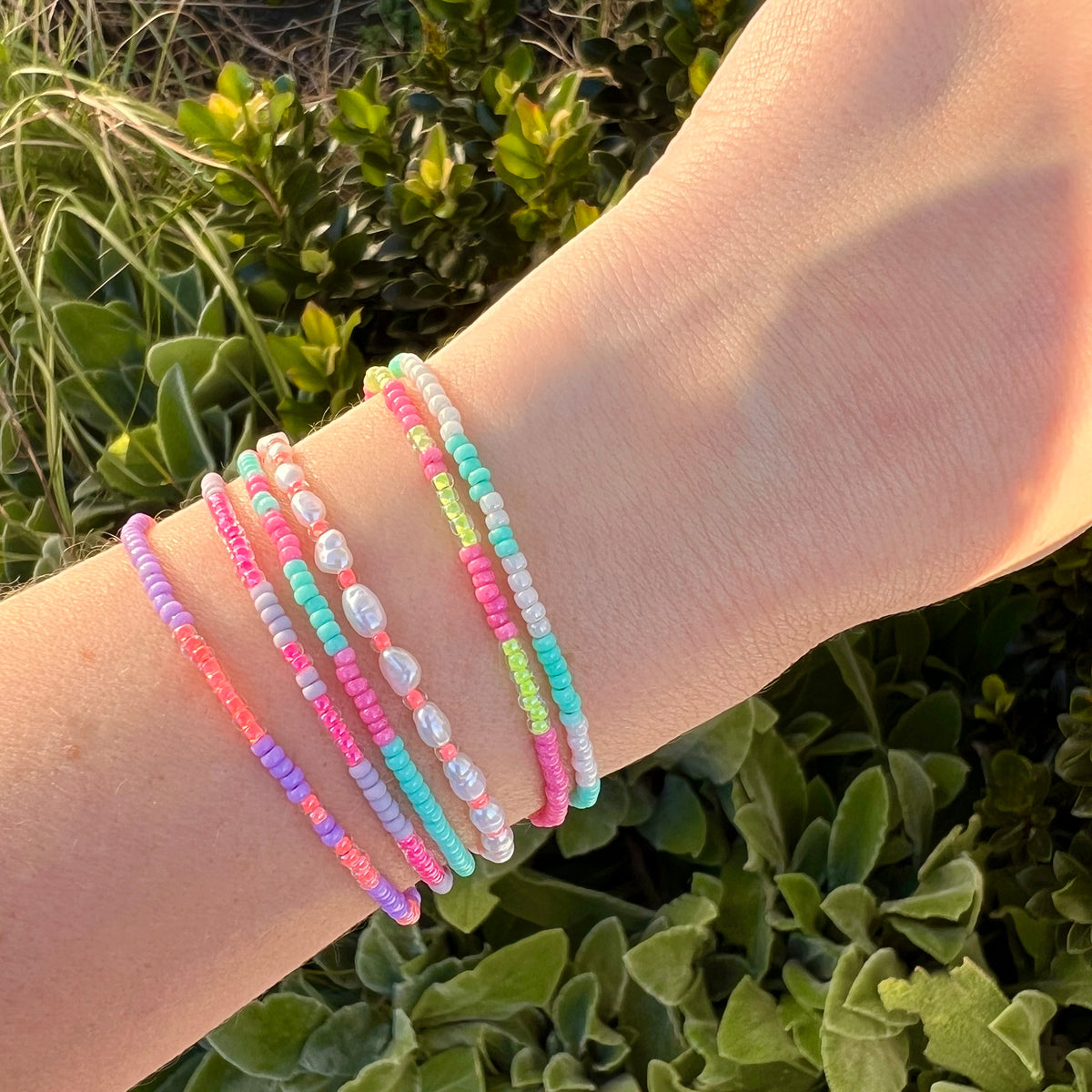 Beaded Bracelet - Lemonade – Lily & Kate Jewellery